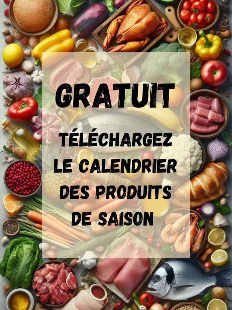 Calendrier des Produits de Saison à Télécharger Gratuitement – Hunting ...