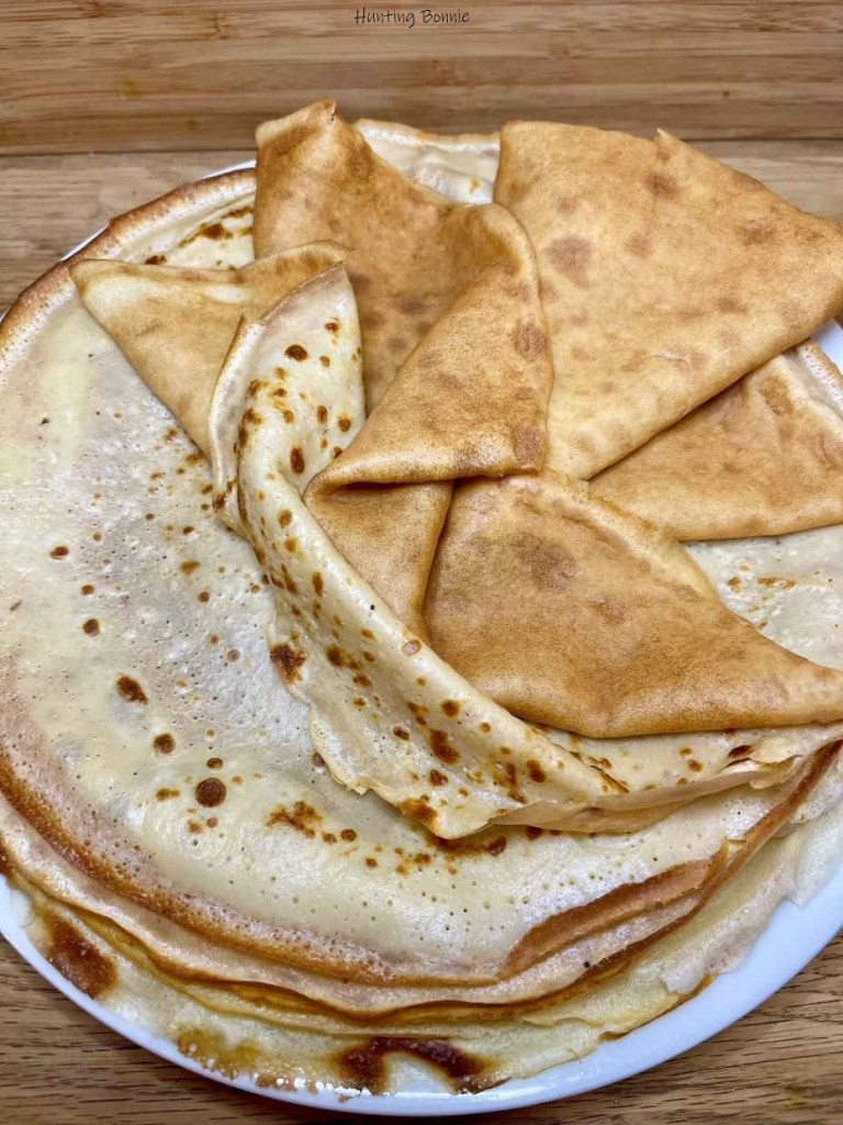 Pâte à crêpes salées – Hunting Bonnie