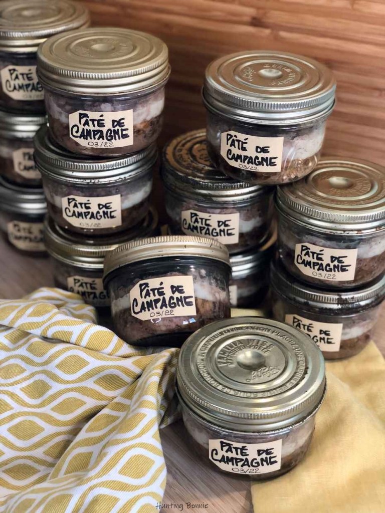 Pâté de campagne en bocaux : recette traditionnelle – Hunting Bonnie